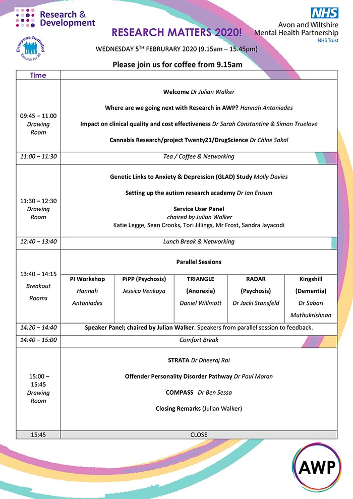 AWP Research and Development Conference 2020: Research matters ...