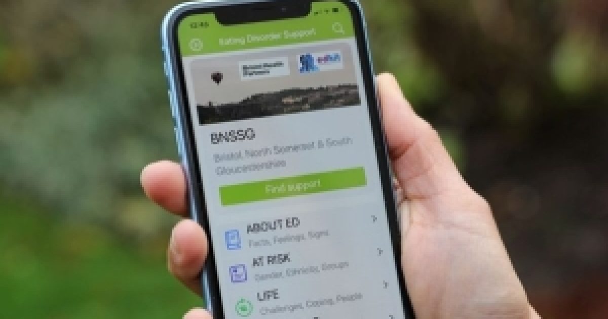 Eating Disorder Support app launched - Bristol Health Partners