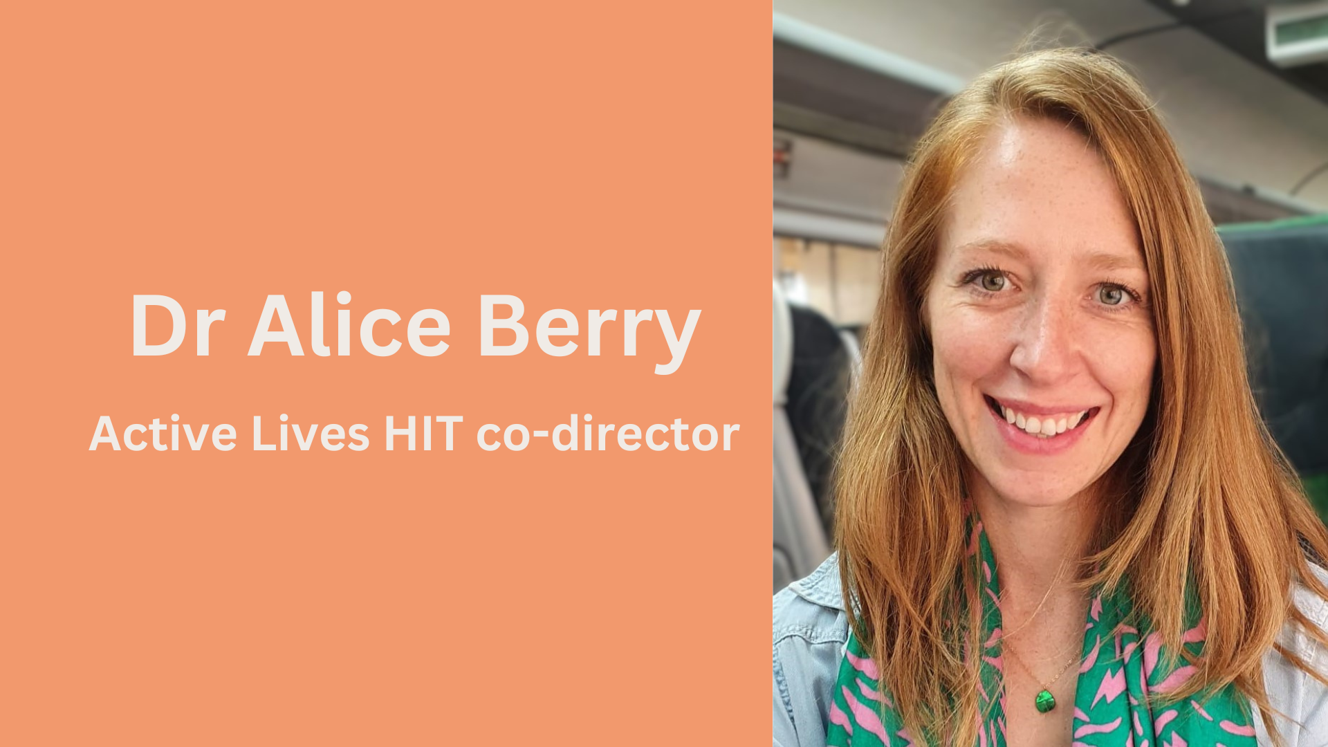 Active Lives HIT welcomes new co-director - Bristol Health Partners