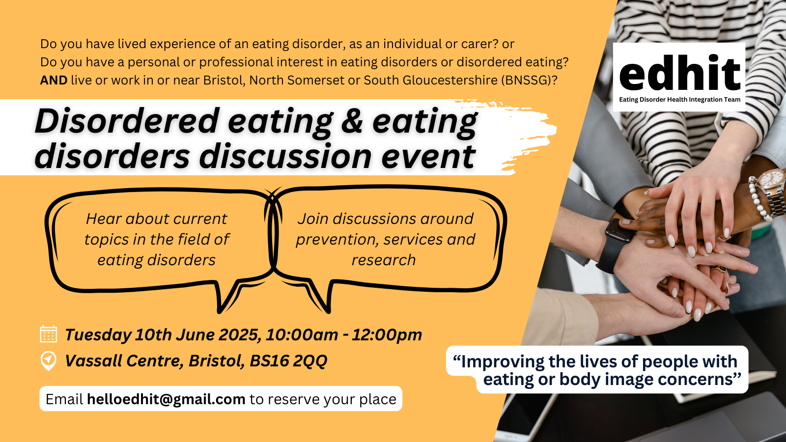 Disordered Eating and Eating Disorders - Bristol Health Partners